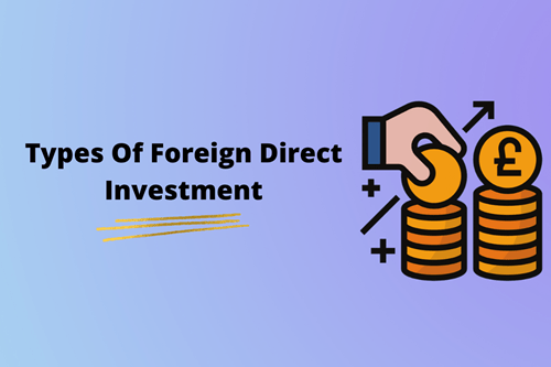 What are the types of Foreign Direct Investment in India?